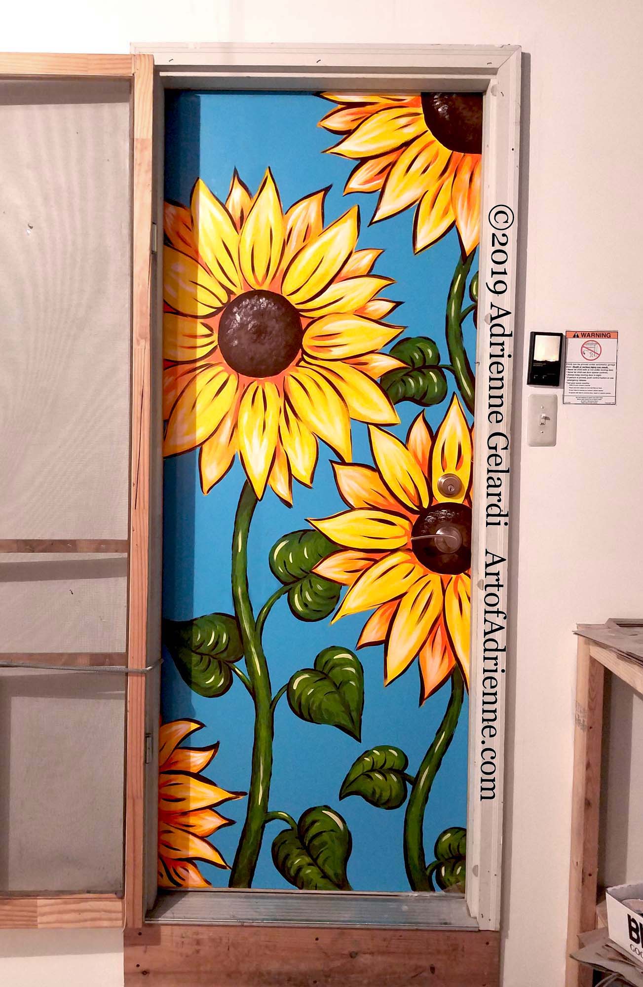 Sunflower Door by Art of Adrienne Gelardi – ART OF ADRIENNE
